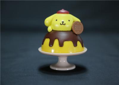 中国 PompomPurinの注文のプラスチックは黄色い色ポリ塩化ビニール材料6*3.5*4.2cmをもてあそびます 販売のため