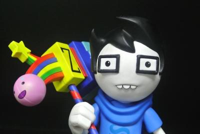 中国 ガラスの男の子の注文のアクション・フィギュアによっては多彩なチョッパーが付いている装飾が家へ帰ります 販売のため