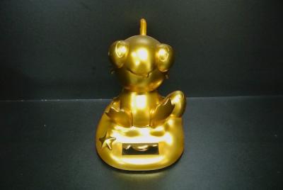 Cina Piccoli giocattoli elettronici dell'oro/giocattoli a energia solare con il logo felice 10CM del lavoratore in vendita