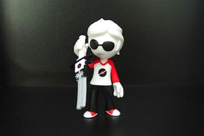 中国 白髪のデーブの日本製アニメのアクション・フィギュア、プラスチック アクション・フィギュア カスタマイズされた色 販売のため