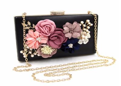 Cina Borse di frizione nuziali di sera della flora elegante 18 * 11 * 5cm per le donne in vendita