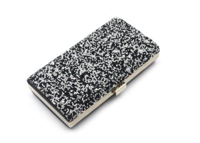 Cina Pochette in rilievo di modo e dell'unità di elaborazione d'annata della borsa di frizione di signora Sparkly, in vendita