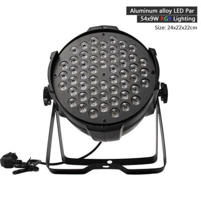 Cina Fase par del LED che accende la luce par piana di 486W RGB per nozze Antivari del partito di discoteca del DJ in vendita