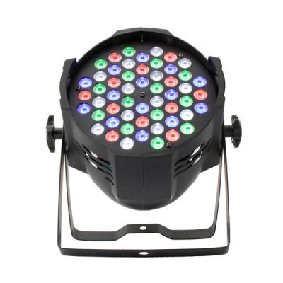 Cina 162W 54 ha condotto l'illuminazione par della fase del proiettore DMX del DJ del riflettore del lavaggio della luce 3W 4in1 in vendita