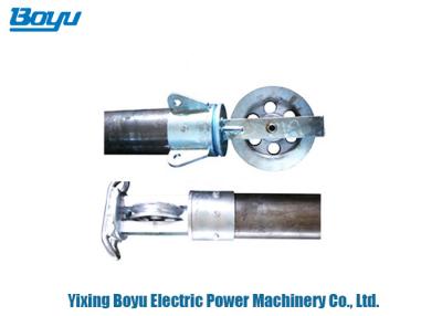 China Vervoerlijnen Stringing Tools Inner Suspended Tubular Gin Pole Derricks Te koop