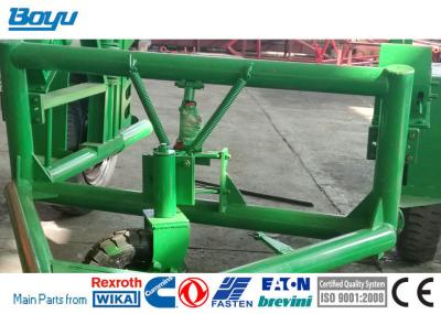 中国 ケーブル ドラムの強く引く巻き枠のキャリアのトレーラーの最大キャパシティ100kN OEMサービス 販売のため