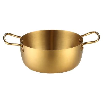 Cina Buoni vasi di cottura di vendita di Stew Pots Cooker ss 430 d'argento delle pentole di Multi-dimensioni con la maniglia biauricolare in vendita