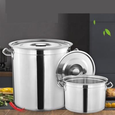 Cina Cucina all'ingrosso del venditore più importante che cucina il vaso delle azione di 201 pentole di acciaio inossidabile di induzione degli articoli della minestra in vendita
