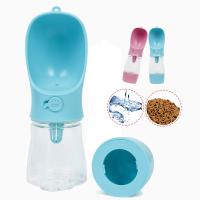 Botella de agua aislada atada para acariciar el dispensador de consumición del gato de la botella de agua del perro del cuenco