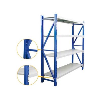 Κίνα Μεταλλική ραφιέρα αποθήκευσης 50-80kg για αποθήκη, 5 ράφια ρυθμιζόμενα προς πώληση