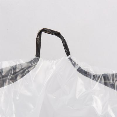 China 5-50 Mikron Dicke PE-Kunststoff-Schrottsack mit Ziehseile Rollen für klare Müllverpackungen zu verkaufen