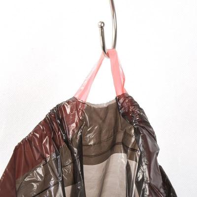 China Haushaltsmüllsäcke aus Kunststoff mit Ziehseile in Rollen aus HDPE/LDPE/LLDPE zu verkaufen