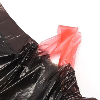 China Haushaltsmüllsäcke aus Kunststoff mit Ziehseile in Rollen aus HDPE/LDPE/LLDPE zu verkaufen