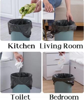 중국 HDPE/LDPE/LLDPE 편리하고 간단한 휴대용 일회용 스타 밀폐 된 바닥 쓰레기 봉지 판매용