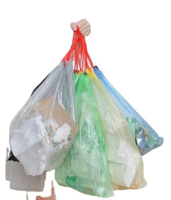 Китай Красочный переработанный мешок для мусора из ПЭ мешок для мусора для экологически чистого отходов продается