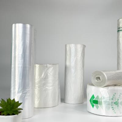 China Thickened Plastic Bag for Household 5-100 mic Thickness Four-Color Vest Garbage Sorting for sale