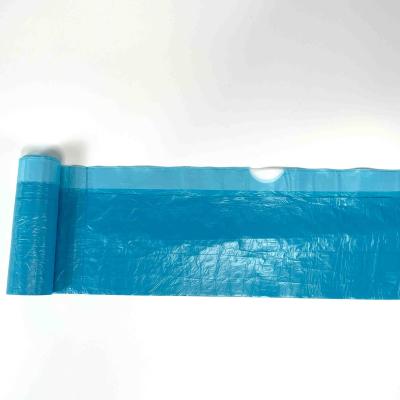 Китай Оффсетная печать По заказам 2023 Разлагаемая пуговица мусорный мешок Пластиковый мусорный мешок продается