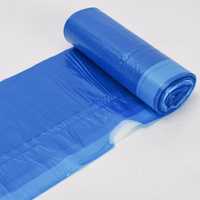China Saco de lixo de plástico HDPE Beige Resíduos de lixo podem Bin Liner Saco de lixo para tamanho e capacidade personalizados à venda