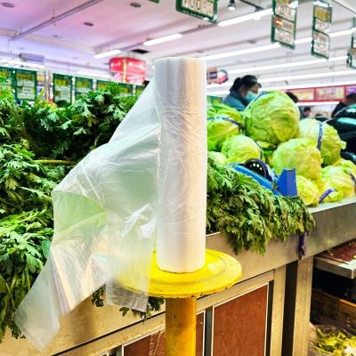 China Embossing Surface PE Plastic Food Bags On A Roll For Food Storage And Packaging for sale