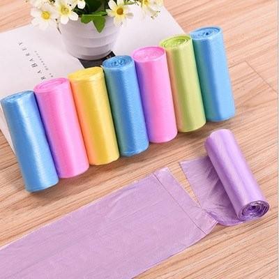 중국 주문 주문 오프셋 인쇄 플라스틱 평면 쓰레기 봉지 판매용