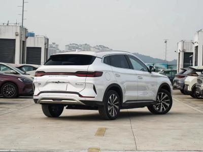 중국 2024 모델 Byd 송 플러스 EV 605km 최고 버전 오토 SUV 흰색 전기 자동차 스마트 중고 판매용