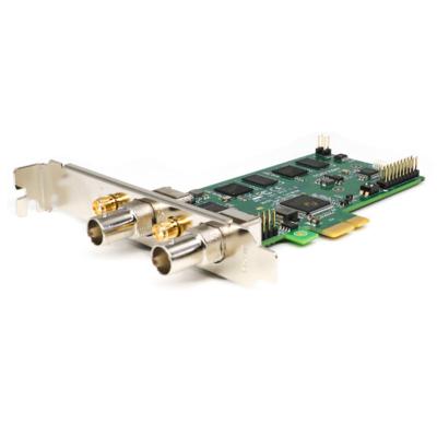 China Cartão de captura de vídeo HD SDI de 2 canais PCIe para PC H.264 Codificação Resolução 1920x1080P60 à venda