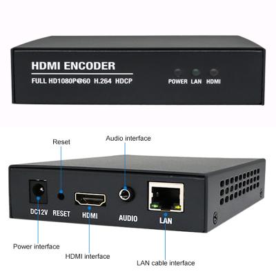 Cina Quad Band H.264 Encoding Network Protocol Video IP Encoder Decoder per YouTube Facebook in vendita