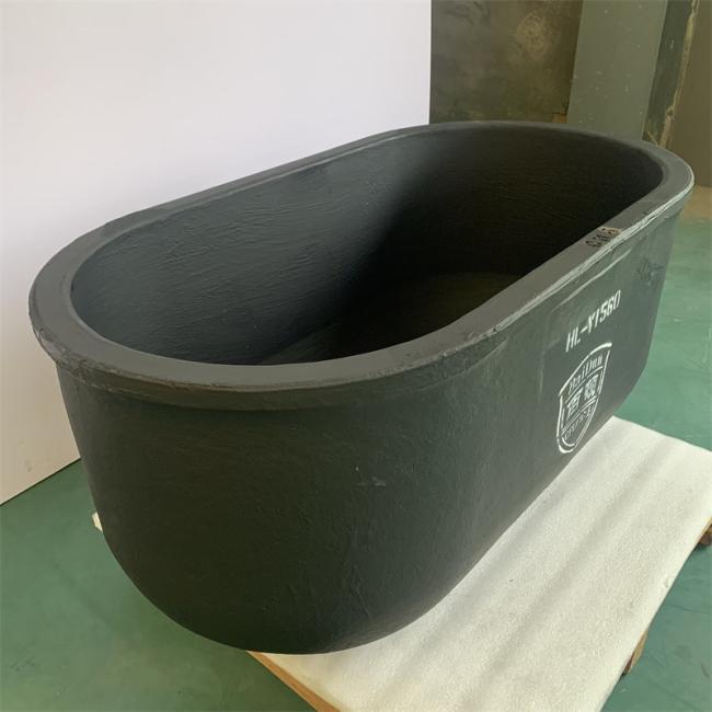 Graphite Crucible in industrial application setting
