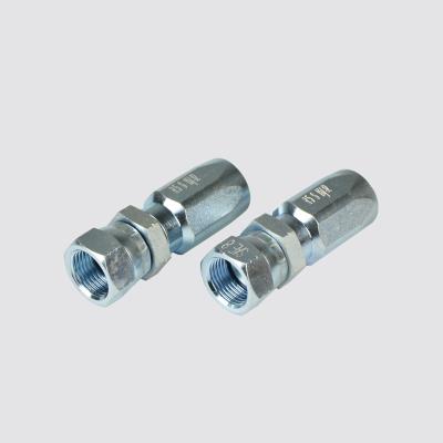 Cina 22618 - 04 - 04 montaggi di tubo flessibile idraulici riutilizzabili femminili di buona qualità BSP per il tubo flessibile R5 in vendita