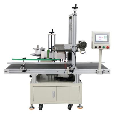 Cina Etichettatore automatico da tavolo ad alta precisione per tappi di bottiglie in cartone a superficie piatta in condizioni in vendita