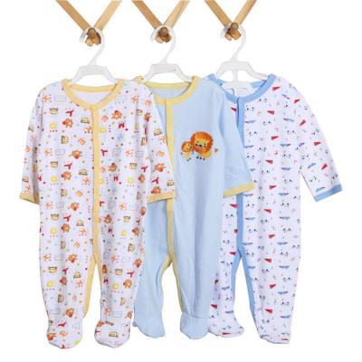 China Mameluco infantil 100% del bebé del mameluco del bebé de los monos del algodón del bebé del mameluco recién nacido unisex de la burbuja en venta