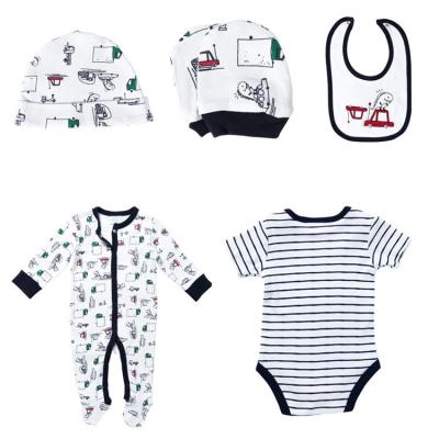 Cina Vestiti messi, insieme unisex del neonato del cotone del regalo dei vestiti del neonato in vendita