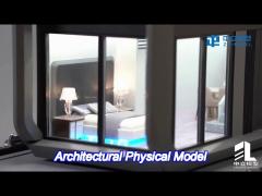 1:20 Capsule House Architectural Models LED Lighting Architectural Physical Model