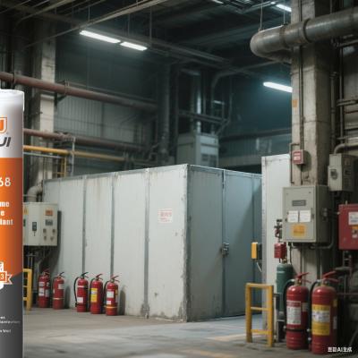 Cina Basso tenore di VOC Resistente al fuoco Silicone sigillante Fast Tack Free Per la sicurezza dello spazio pubblico in vendita