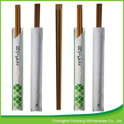 China 24cm Custom Bamboo Chopsticks Tensoge Carbonized Chopsticks For Restaurant for sale
