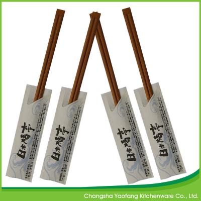 China Tensoge 24cm Eco Friendly Natural Carbonized Bamboo Chopsticks for sale