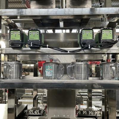 중국 고생산성 50kW 로릴팝 사탕 제조 기계 자동 험미 사탕 생산 판매용