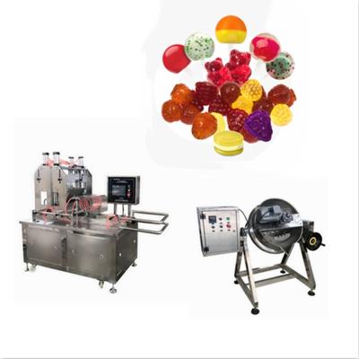 Κίνα 500 κιλά Star Hard Flat Lollipop Gummy Depositing Machine για την παραγωγή ζελέ γλυκών προς πώληση