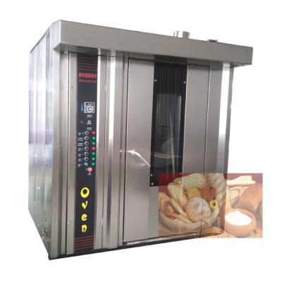 Chine 50.5KW four rotatif à gaz diesel électrique pour la cuisson du pain dans la restauration commerciale à vendre