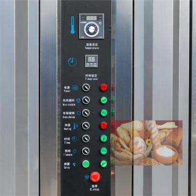 Chine 50.5KW four rotatif à gaz diesel électrique pour la cuisson du pain dans la restauration commerciale à vendre
