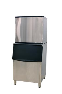 China Máquina de fabricação de cubos de gelo comerciais de aço inoxidável 1000 kg/dia com função automática à venda