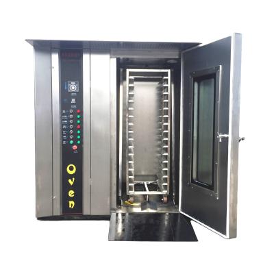 Κίνα 32 Τραπέζι περιστρεφόμενος φούρνος 380V Ηλεκτρική κατανάλωση 52,5kwh για βιομηχανικές ανάγκες ψήσιμο προς πώληση