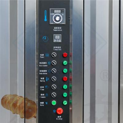 Chine Automatisation cuisson rotative source d'alimentation électrique four commercial pour équipement de boulangerie à vendre