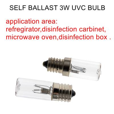 Cina lampada germicida del forte di intensità 0.29A della lampadina 4W di auto ozono UV UV-C della zavorra in vendita