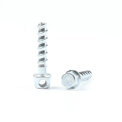 中国 コンクリートアンカー M10/10*60mm HEX ヘッドスタイル 自己タッピング 亜鉛付アンカースクリュー 販売のため
