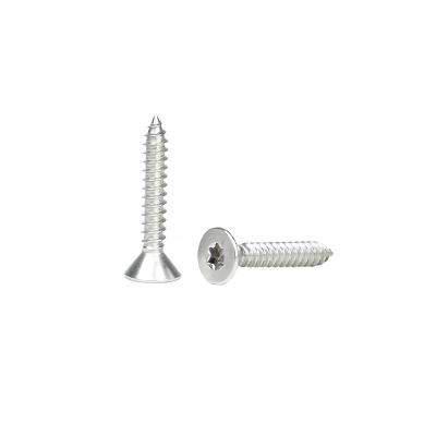 Cina Finitura piana Torx Flat Countersunk Screw auto-taping 316 in acciaio inossidabile per legno in vendita
