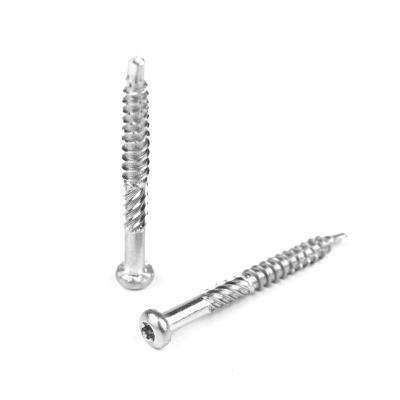 中国 トルックスパンヘッド A4ステンレス鋼 316 自転タイピングスクリュー 5.5x50mm ラスペルト仕上げ 販売のため