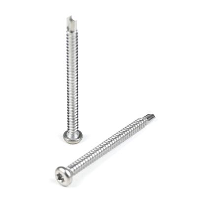 中国 6.3 X75mm 電子機器用の自掘螺栓 ステンレス鋼 亜鉛付 販売のため