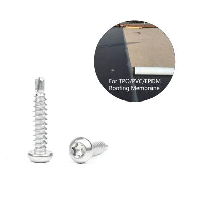 中国 TPO/PVC/EPDM 屋根膜防水用の標準的な自己タッピングパンヘッドスクリュー 販売のため