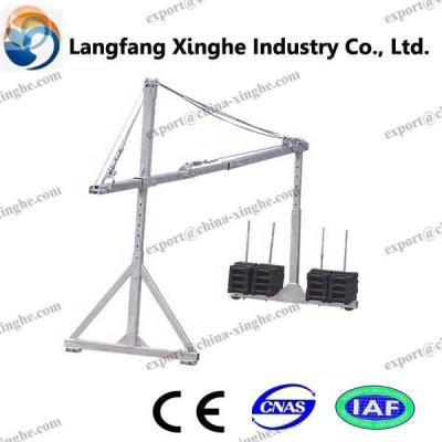 中国 ロープによって中断されるプラットホーム /India market/415V/cradle 販売のため